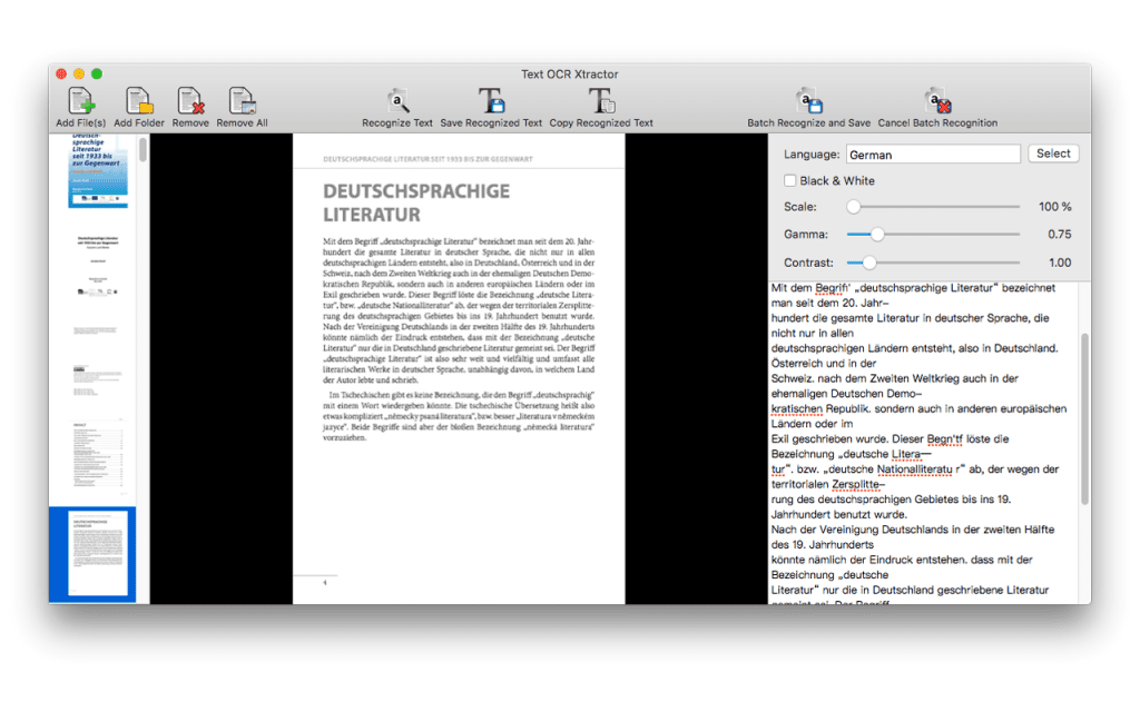 PDF Text to OCR XtractorJetzt kostenlose Vollversion sichern